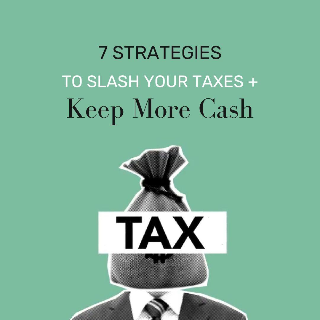 7 estrategias para reducir sus impuestos y conservar más dinero